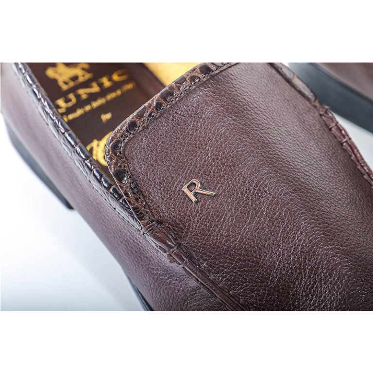 RUNIC CLASSIC SHOES DEER SKIN (BROWN) | Cellini Signature